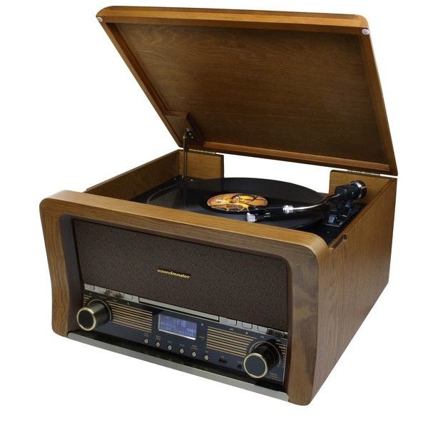 Купить Проигрыватель виниловых дисков Soundmaster NR50 "Ретро Винтаж" с ...