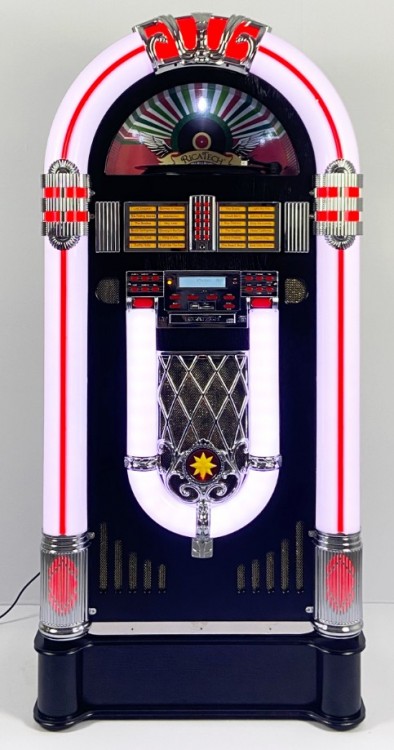 Купить Музыкальный автомат в стиле ретро Ricatech RR2500 Black "Jukebox ...